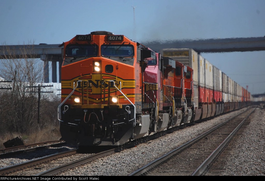 BNSF 4074